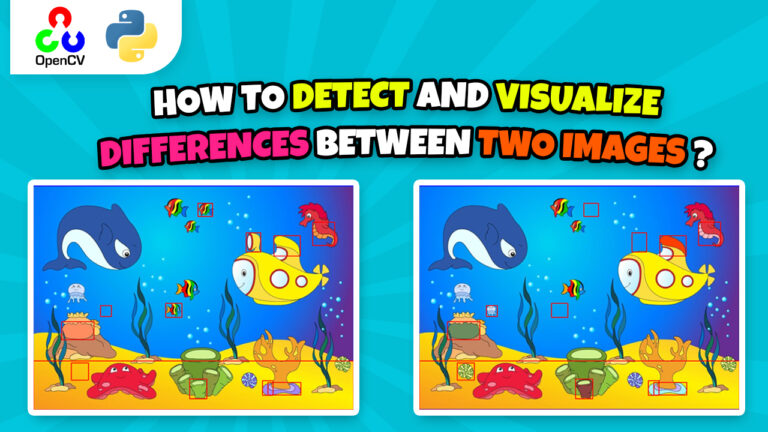OpenCV Image Comparison In Python. : Detect Differences Like A Pro.
