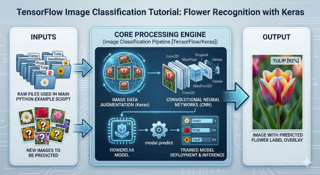TensorFlow Image Classification Tutorial: Flower Recognition With Keras
