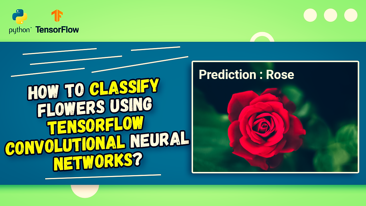 TensorFlow Image Classification With Keras | Flower Recognition & OpenCV