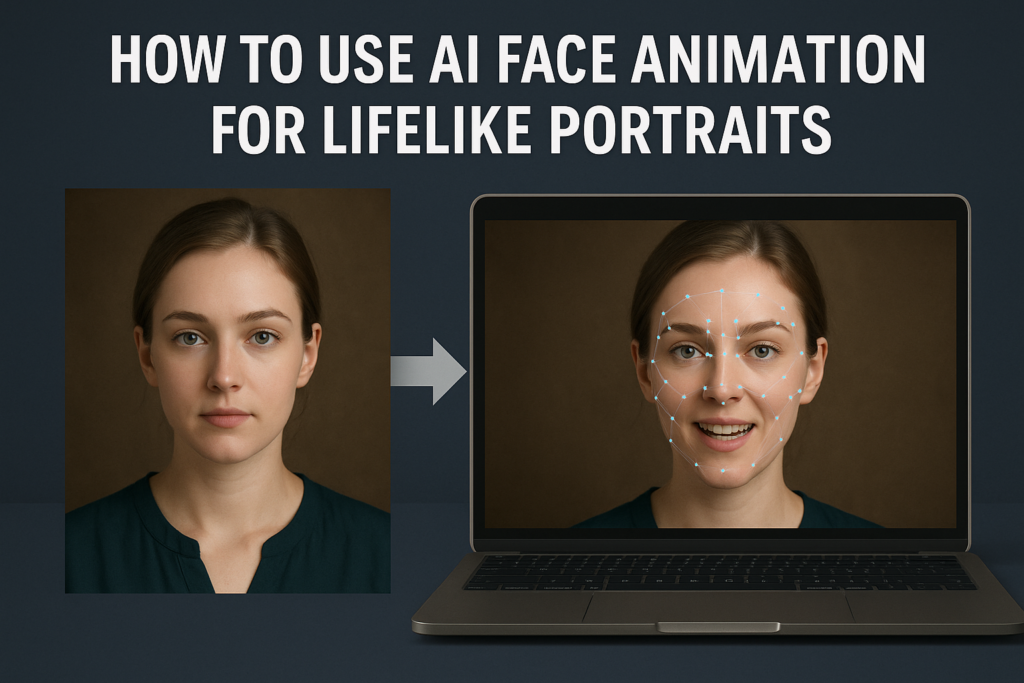 How To Use AI Face Animation For Lifelike Portraits