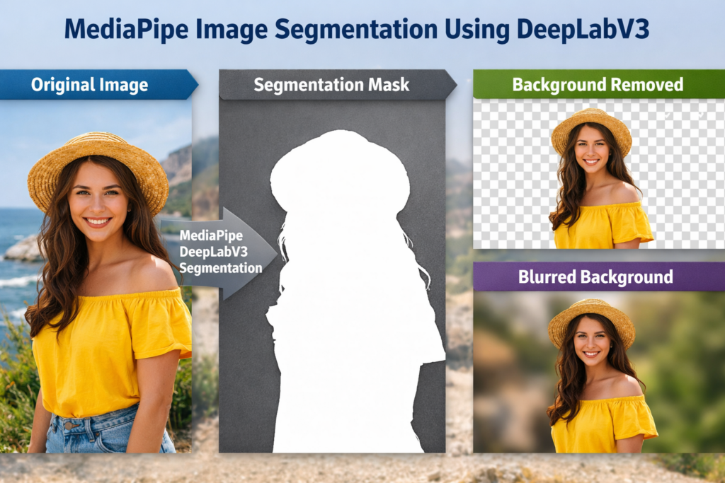 MediaPipe Image Segmentation Using DeepLabV3 In Python